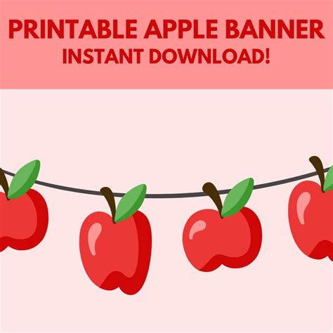Apple Garland Etsy