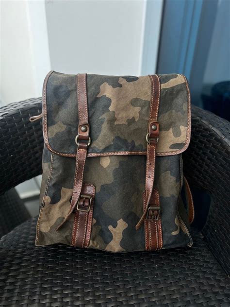 Campomaggie Camouflage Backpack Bag Luxury Bags And Wallets On Carousell