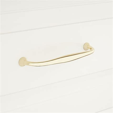 Padilla Solid Brass Cabinet Pull Brass Cabinet Pulls Signature Hardware Brass Cabinet Hardware