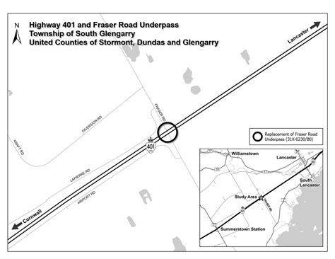 Highway 401 And Fraser Road Underpass Replacement Project Overview