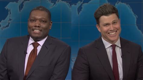 The Snl Team Likes Working With Colin Jost And Michael Che But One