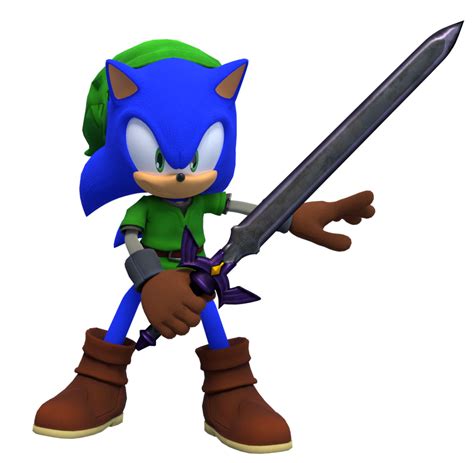 Sonic With Link Costume By Imjoseph64 On Deviantart