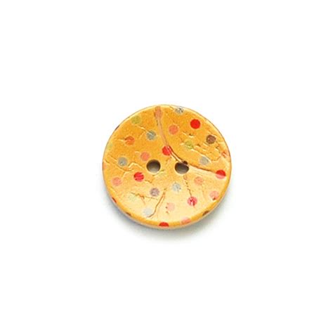 Coconut Dots Round 23mm Art Of Yarn