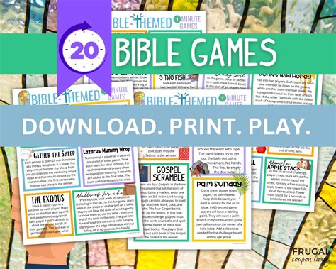 Best Bible One Minute Games For Youth Youth Group Game For Teen Fun