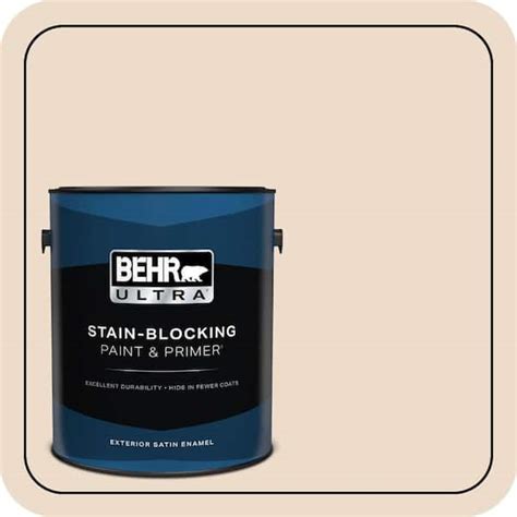 Behr Ultra 1 Gal 290e 1 Weathered Sandstone Satin Enamel Exterior