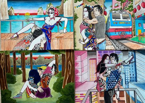 A4 Personalised Sex Painting Alexandra Cornish