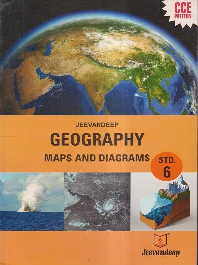 Geography Maps And Diagrams Std 6 Jeevandeep
