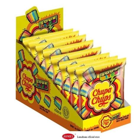 Chupa Chups Sour Bites 56g X 8pkt Lazada
