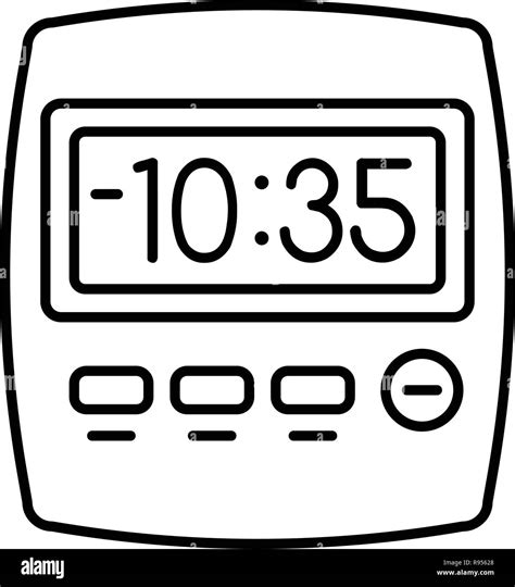 Clock Kitchen Timer Icon Outline Style Stock Vector Image And Art Alamy Clock Kitchen Timer Icon Outline Style Stock Vector Image And Art Alamy