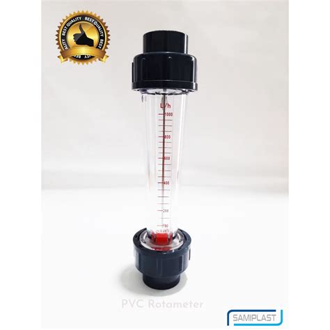 Jual Pvc Flow Meter Rotameter 2 Jis Std Shopee Indonesia