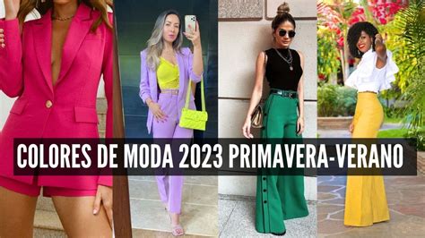 Colores De Moda 2023 Tendencia Colores Del Año Primavera Verano 2023