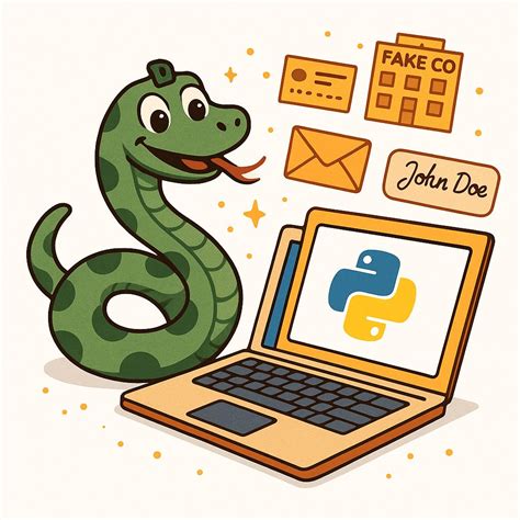 Python Testdata Faker Syntheticdata Datascience Pythondev Automation Qa Devtools