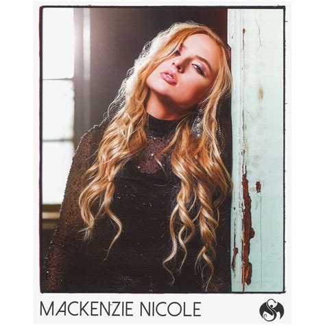 Mackenzie Nicole Autographed Portrait Photo 8 X 10