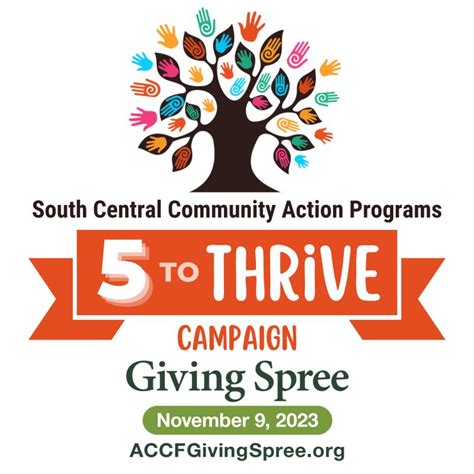 Sccap Is Thrilled To Be Participating In The Giving Spree Once Again This Year Sccap Is 83 On