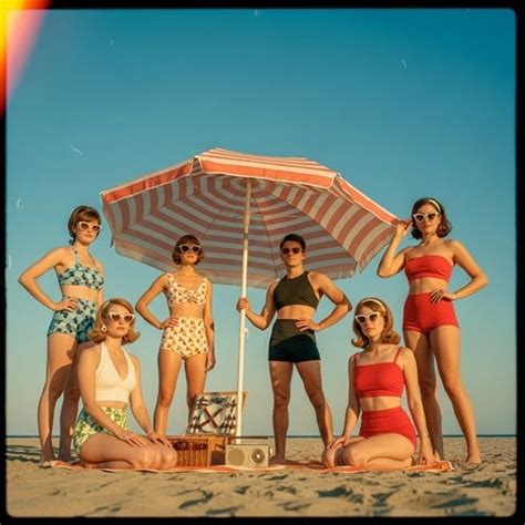 Retro Look Beach