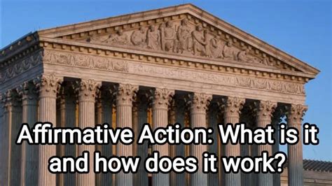 Affirmative Action What Is It And How Does It Work