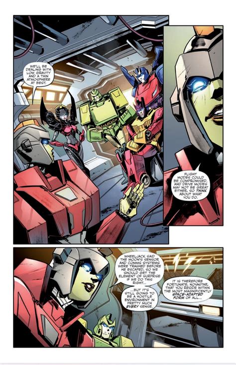 Idws Transformers 27 Three Page Itunes Preview