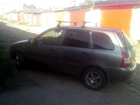 Багажник на крышу Калина-универсал — Lada Калина Универсал (1G), 1,6 л ...