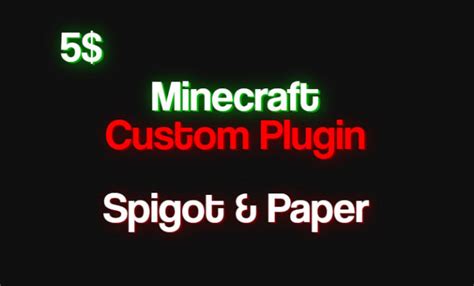 Make You A Custom Minecraft Plugin By Mathemitmohand Fiverr