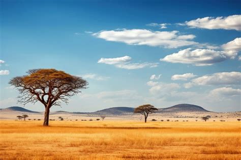 African Savannas Landscape Grassland Outdoors Free Photo Rawpixel