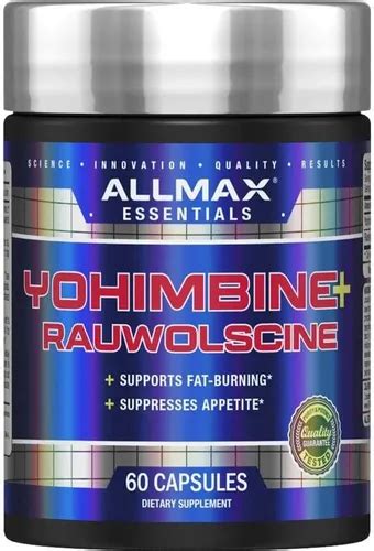 Yohimbine Rauwolscine De Allmax Importado Usa Sin Sabor Envío Gratis