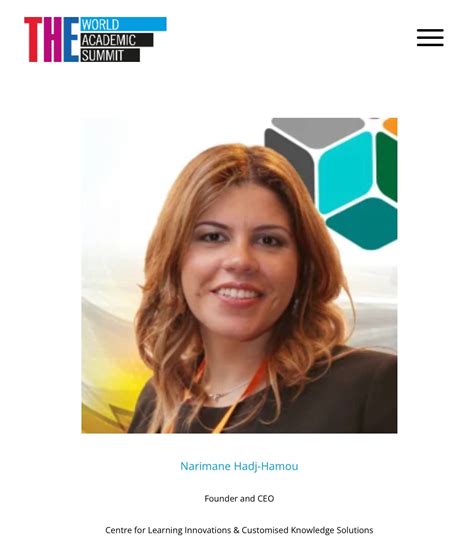 Dr Narimane Hadj Hamou On Linkedin Highereducation The