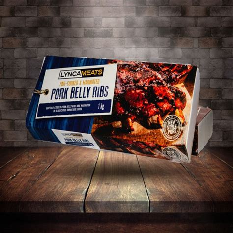 Lynca Meats Bbq Pork Belly Ribs 1kg Frozen Thepantry