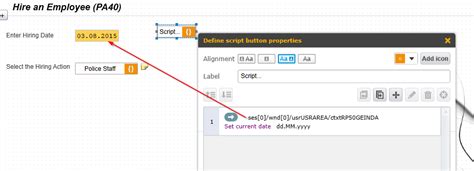 how to automatically set current date on a date fi sap community