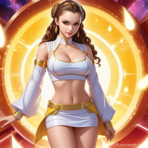Padme Amidala In Fitted Ensemble Stable Diffusion Online