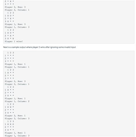 solved 8 10 assignment tic tac toe write a program that