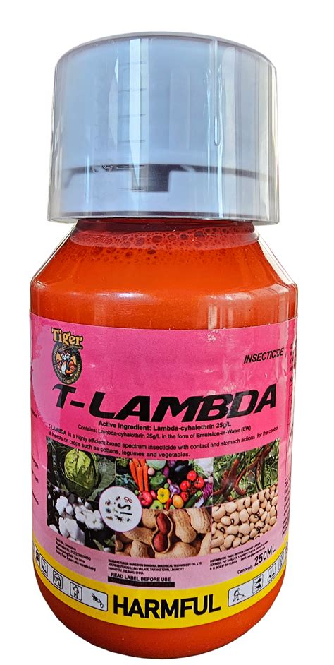 T Lambda 1l250ml Lambda Cyhalothrin 25gl Ew
