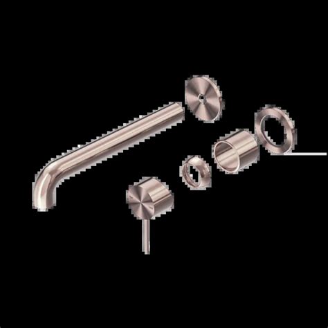 Mecca Wall Basinbath Mixer Separate Back Plate 230mm Trim Kit Only