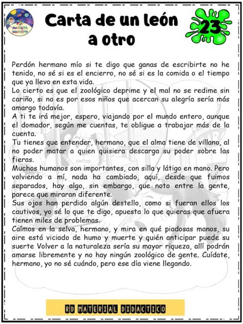 Hojas De Trabajo De Comprensión Lectora De Cuarto Grado Para Imprimir