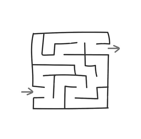 Printable Easy Maze To Draw Free Download And Print For You