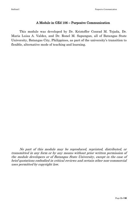 Purposive Communication Module Allen Francis Mascariñas Moncayo