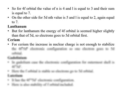 Solution Electronic Configuration Of Lanthanides Studypool