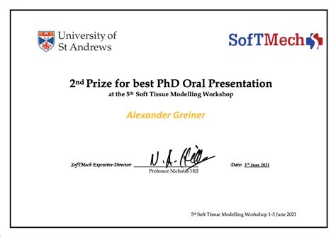 5th St Andrews Softmech Soft Tissue Modelling Workshop Icm