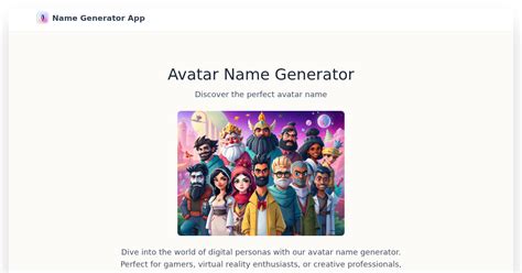 Avatar Name Generator