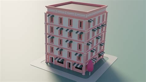 Procedural Building Model 3d Model Turbosquid 1956514