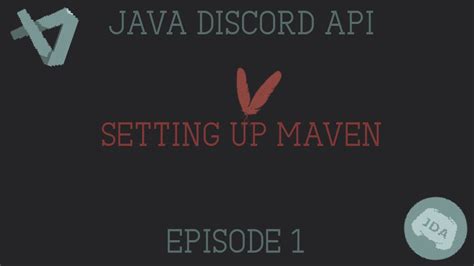 Java Discord API EP Setting Up Maven YouTube