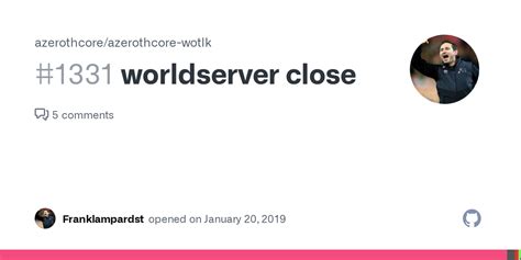 Worldserver Close Issue Azerothcore Azerothcore Wotlk GitHub