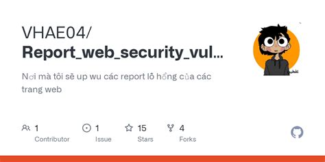 Github Vhae04reportwebsecurityvulnerabilities Nơi Mà Tôi Sẽ Up