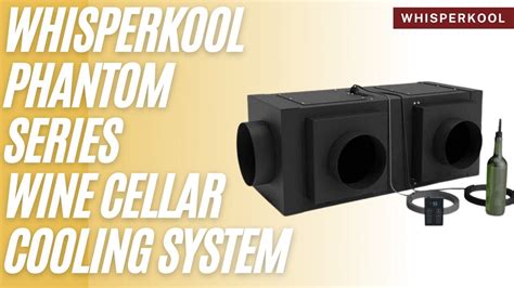 Whisperkool Phantom Series Wine Cellar Cooling Unit From Wine Coolers