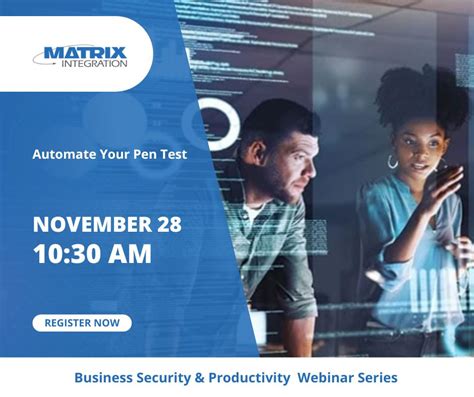webinar matrix integration