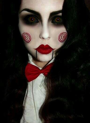 Sickness I Think She Wants To Play A Game Halloween Makeup Cool