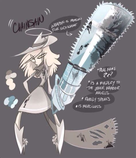 Here Is Another Very Old Hazbin Hotel Angel Concept Art Notice The