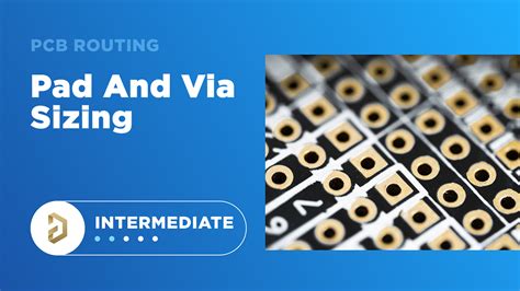 PCB Via Size And Pad Size Guidelines Zach Peterson Blog Altium Designer