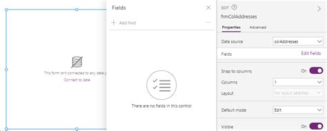 Power Apps Guide Forms How To Set The Data Source Of A Form To A