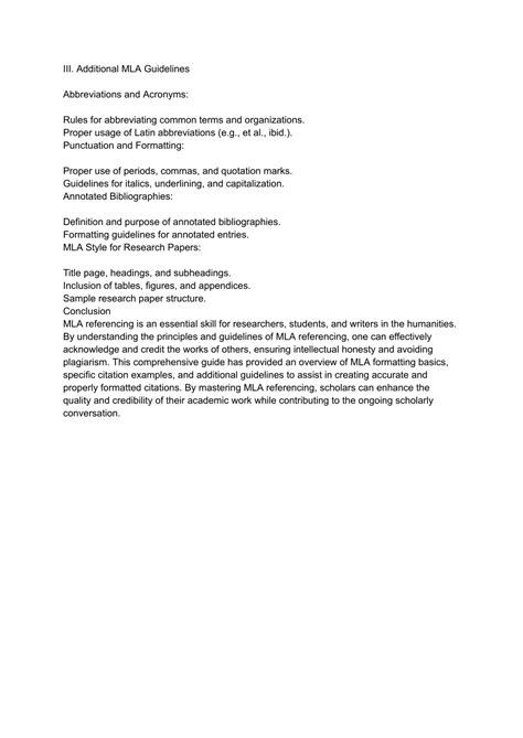 Ppt Understanding Mla Referencing A Comprehensive Guide Powerpoint