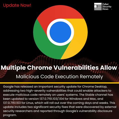 Multiple Chrome Vulnerabilities Allow Attackers To Execute Malicious
